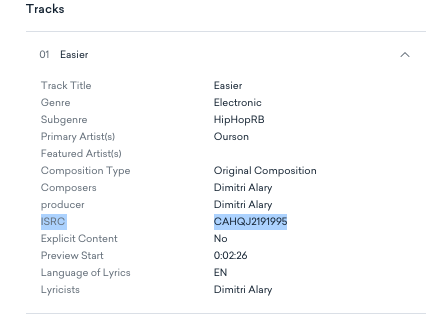 Códigos ISRC: Qué son y cómo los consigo – Sus recursos de LANDR